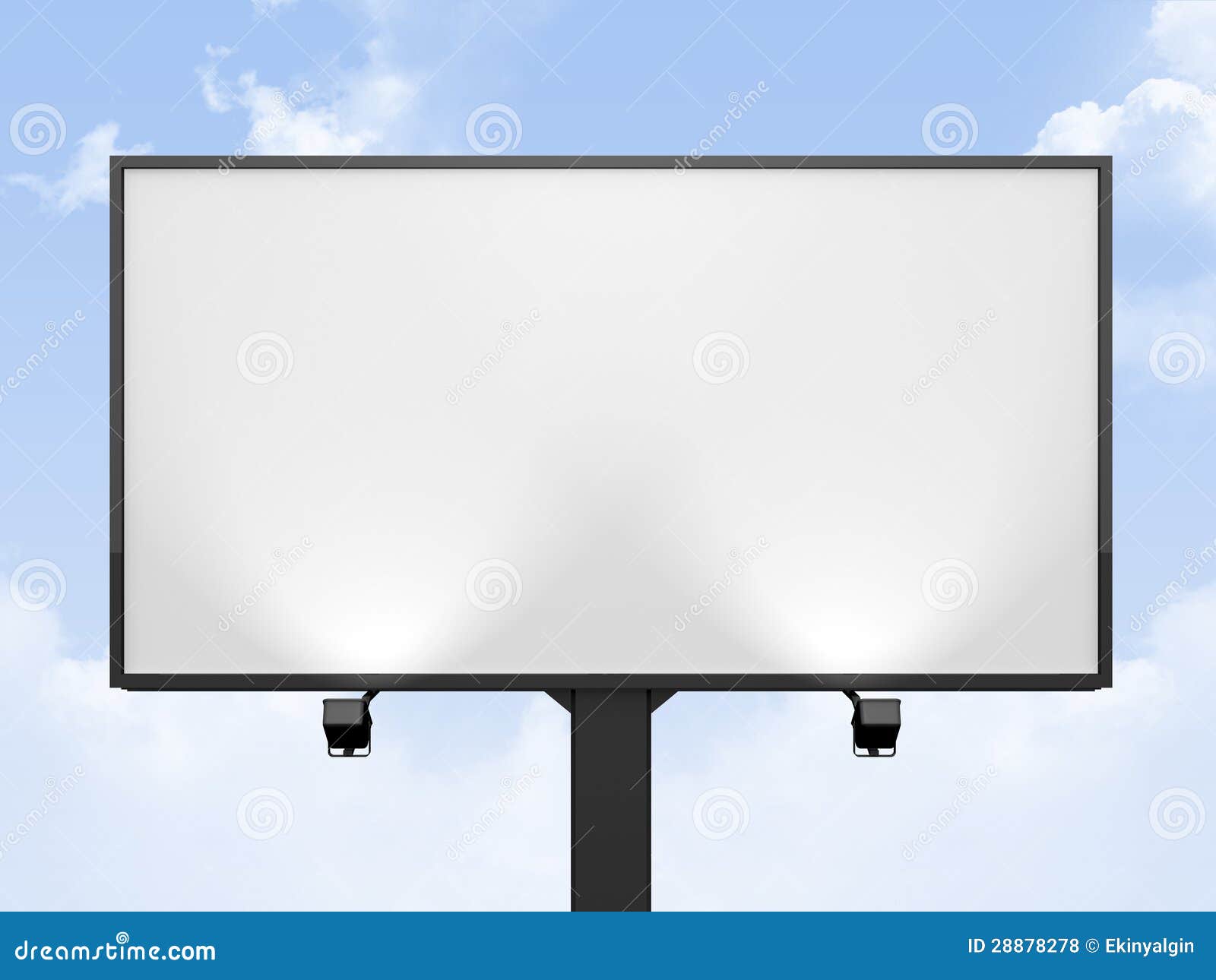 Blank Billboard stock photo. Image of board, background - 28878278