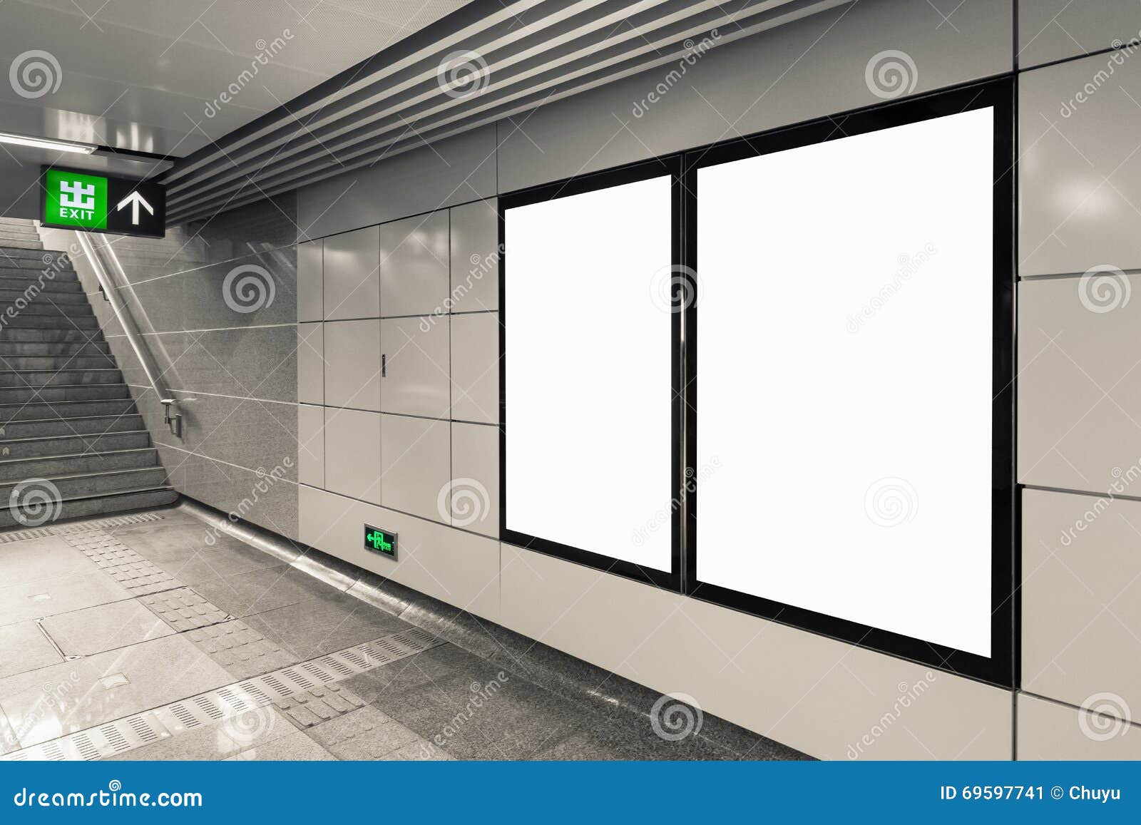 Blank billboard in exit stock image. Image of advertise - 69597741