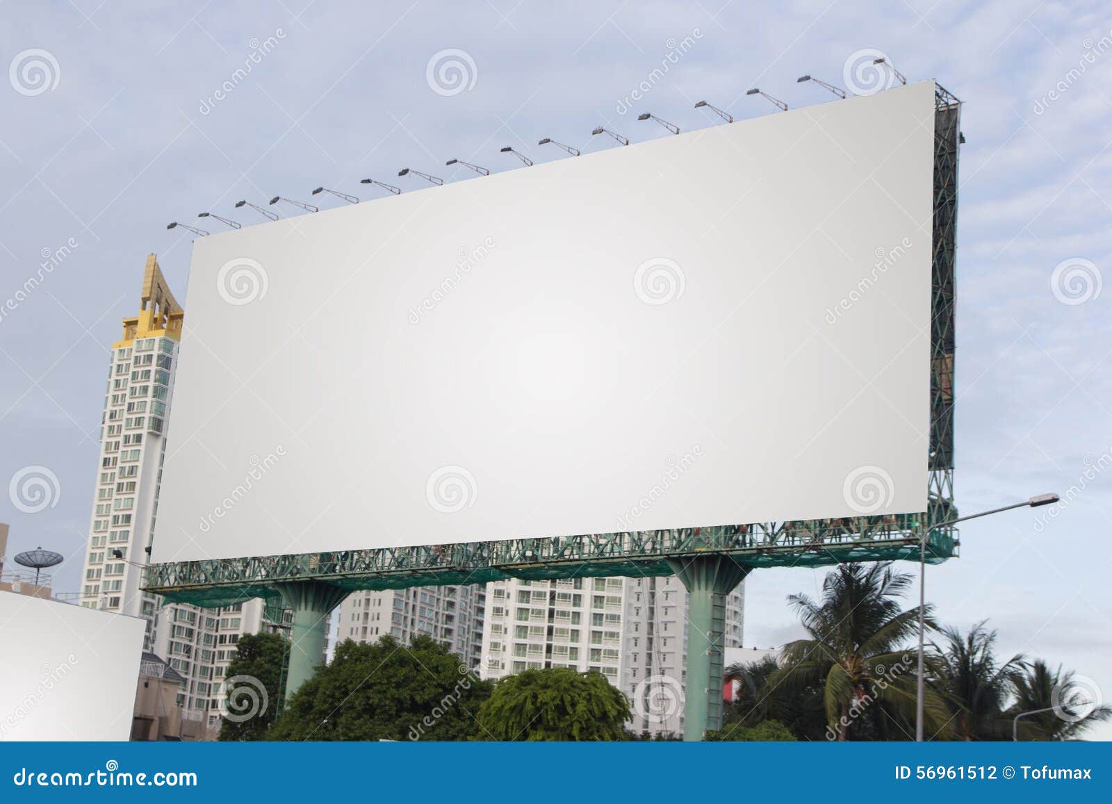 Blank Billboard Stock Photography | CartoonDealer.com #56961512
