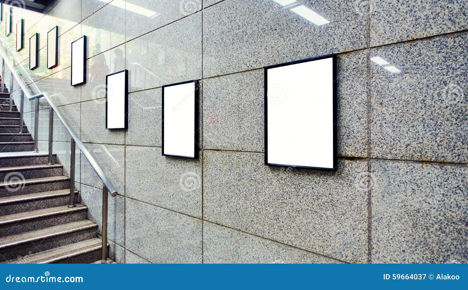 Blank billboard stock image. Image of advertisement, exhibition - 59664037