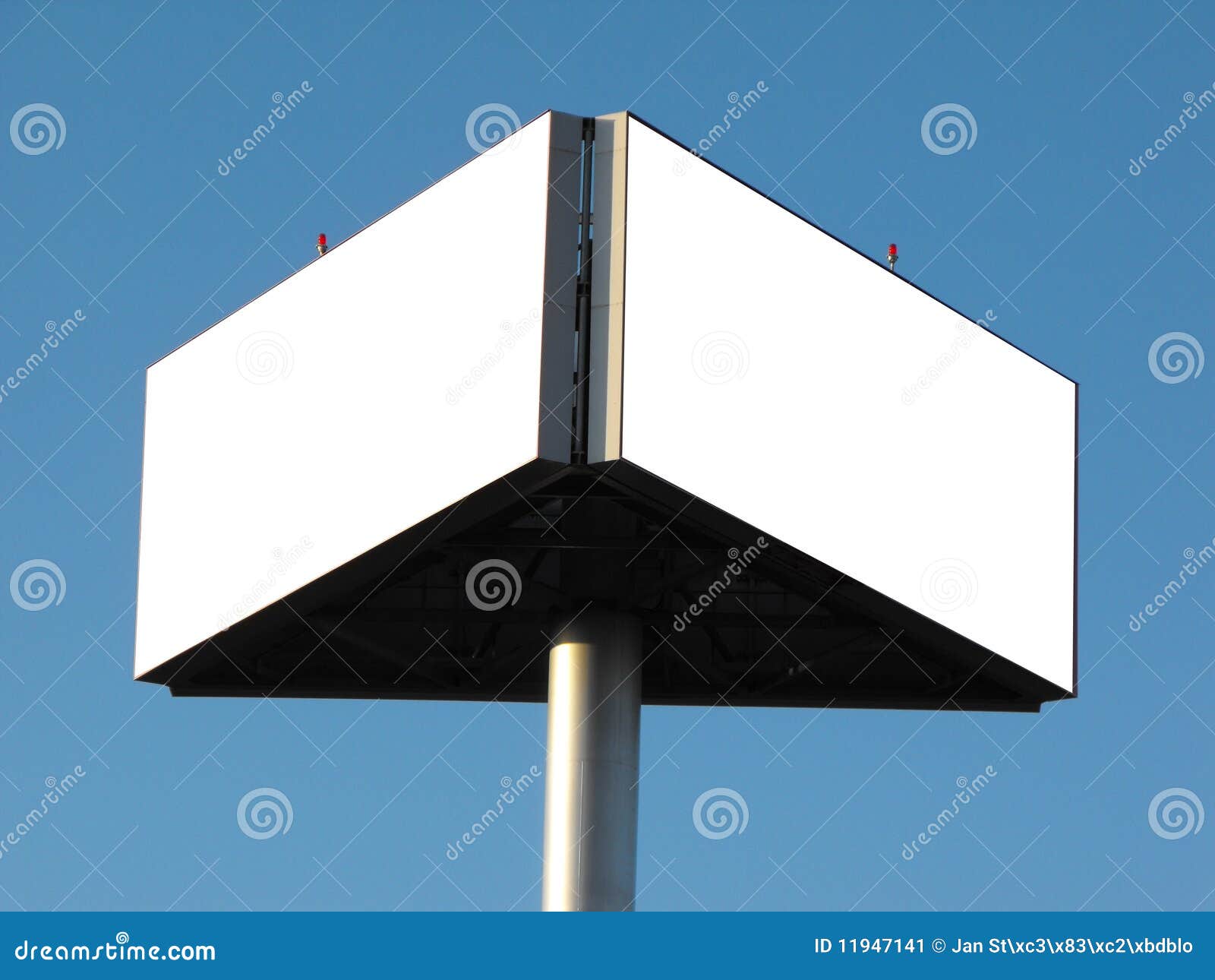 Blank billboards stock image. Image of display, empty - 11947141