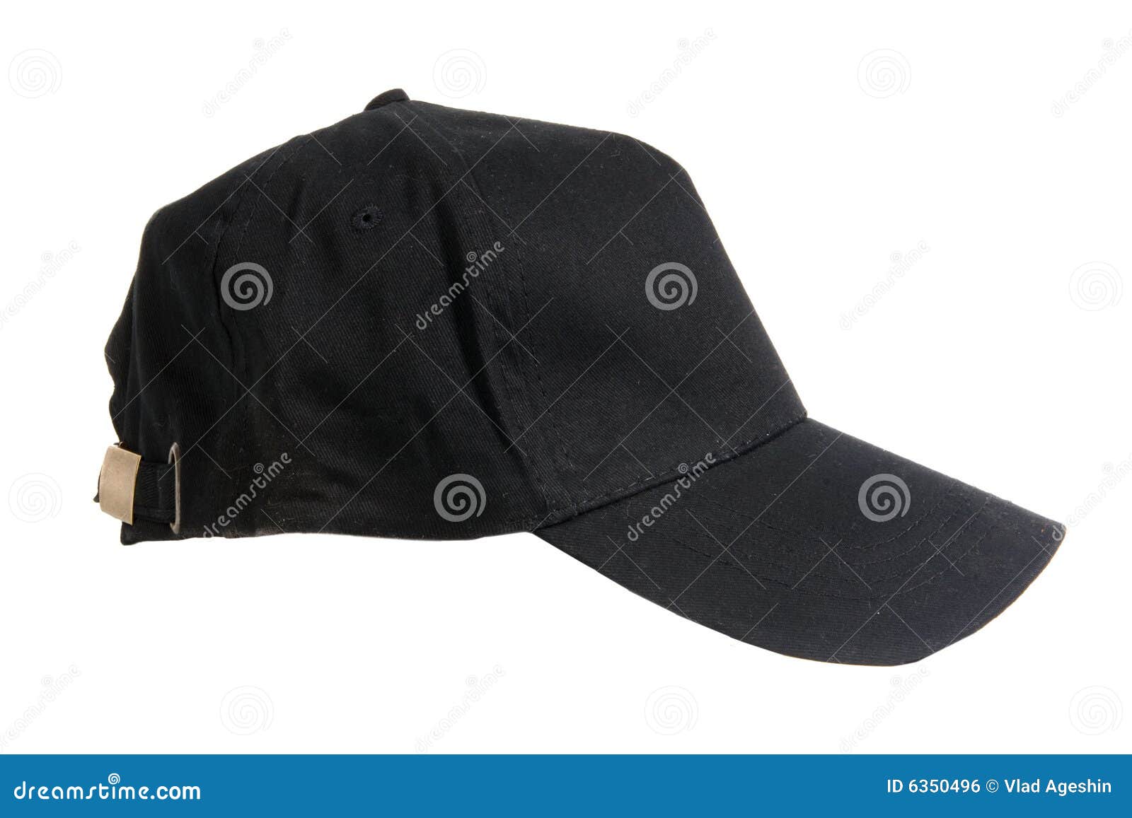 Blank Black Baseball Cap Stock Photo | CartoonDealer.com #6350496