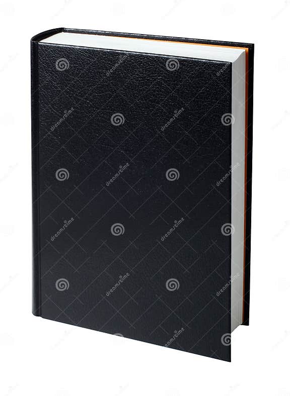 Blank black book stock image. Image of read, novel, black - 1635973