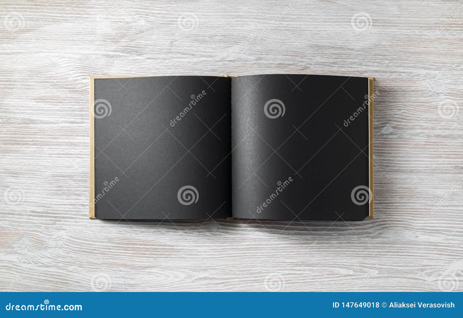 Blank black book stock photo. Image of background, education - 147649018