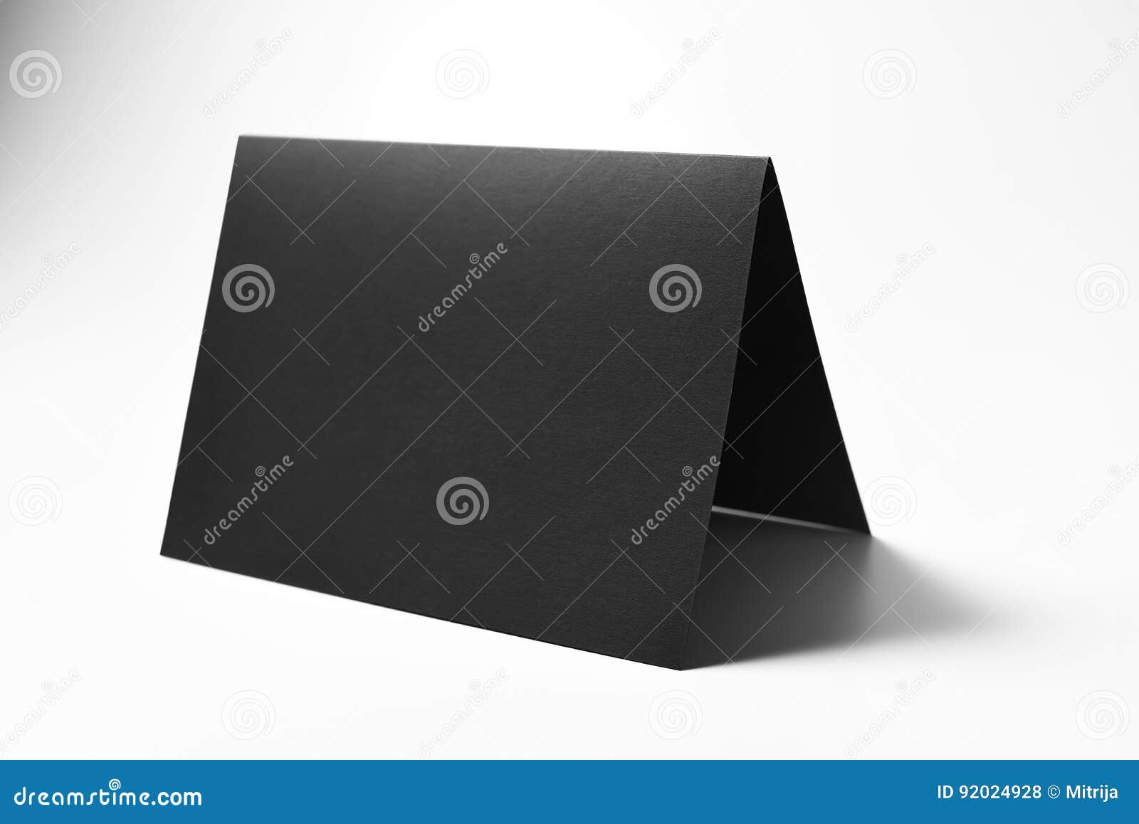 Blank black card stock photo. Image of blank, stationery - 92024928