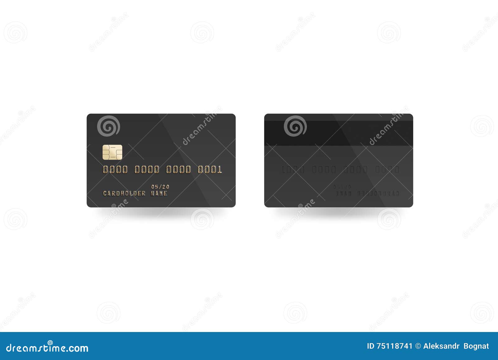 Credit Card Front Back Side Stock Photos - Free & Royalty-Free Stock ...