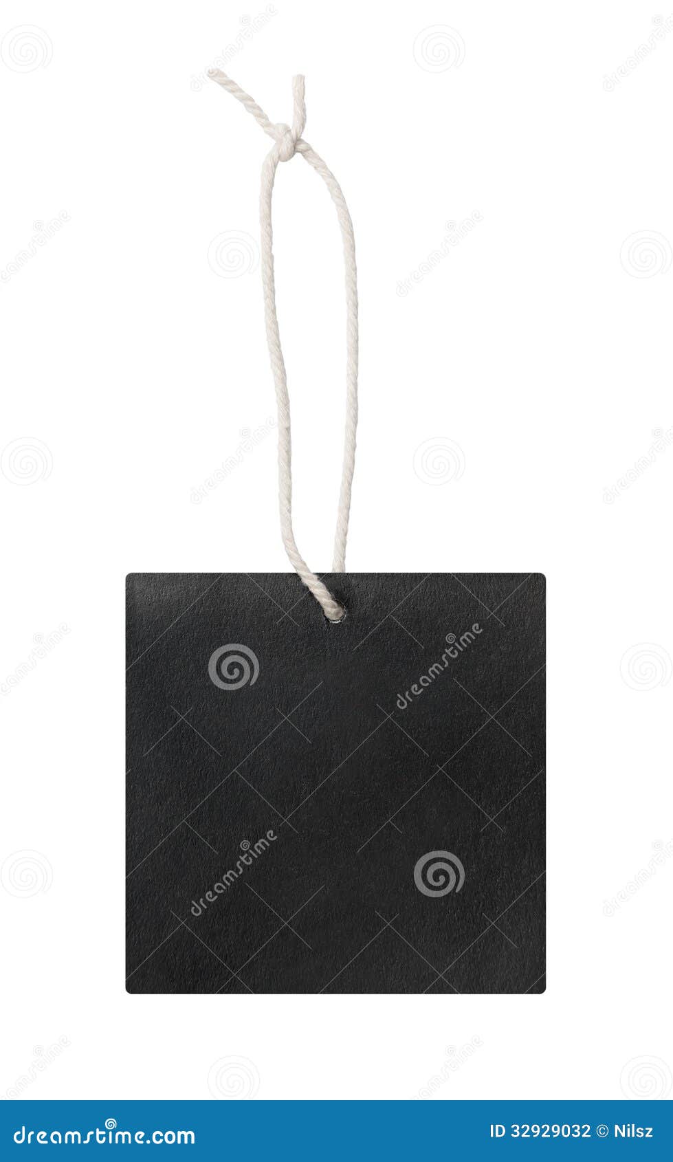 Blank Black Price Label Tag Stock Photo - Image of recycled, cardboard ...