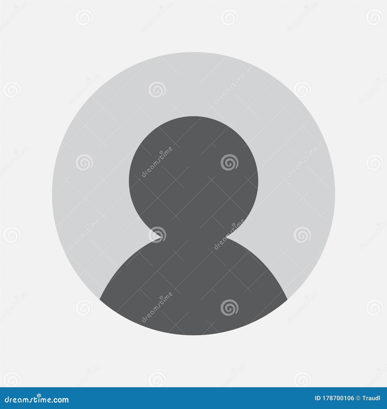 Blank Black and White Image Placeholder Icon Design Stock Illustration ...