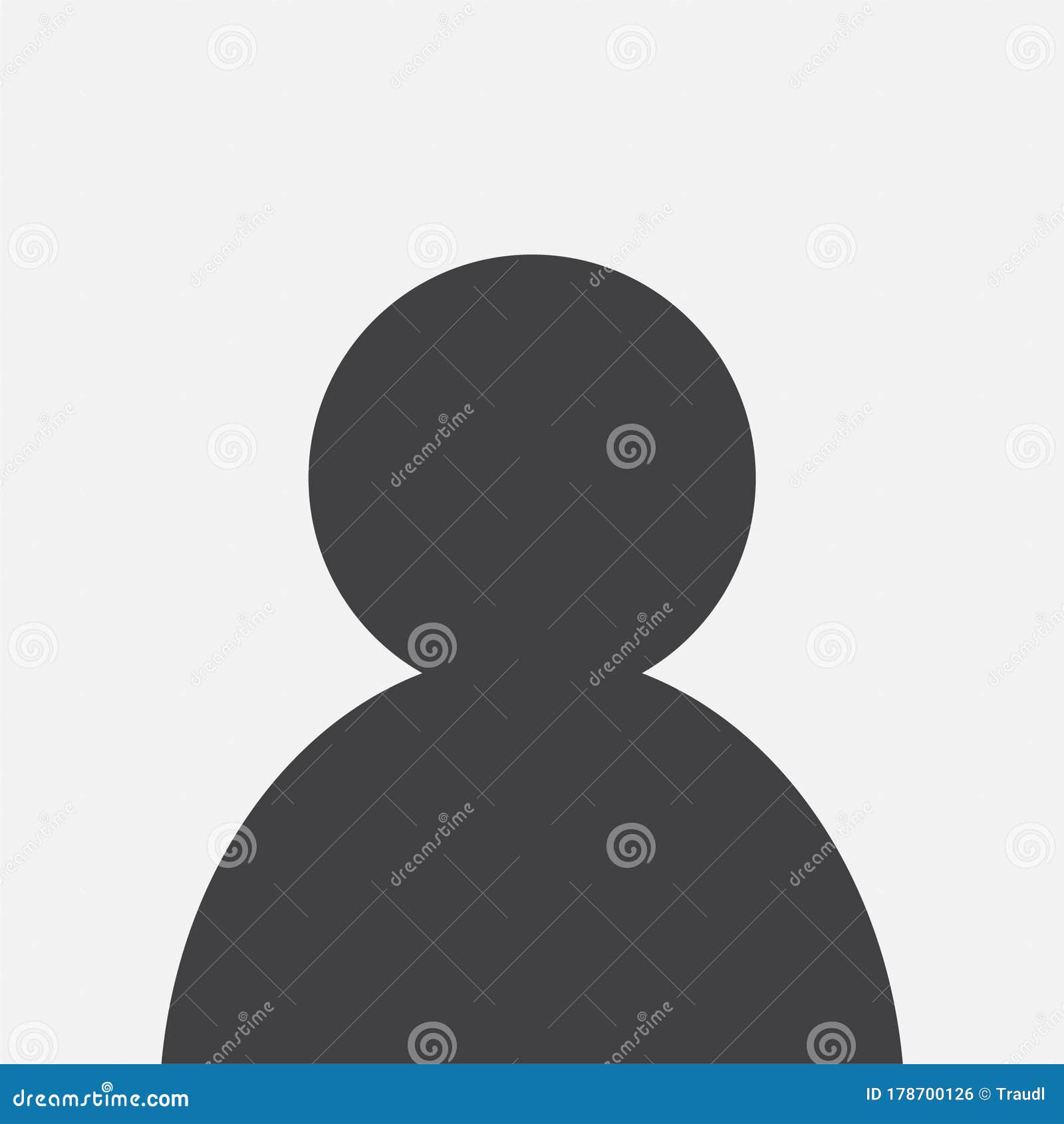Blank Black and White Image Placeholder Icon Design Stock Vector ...