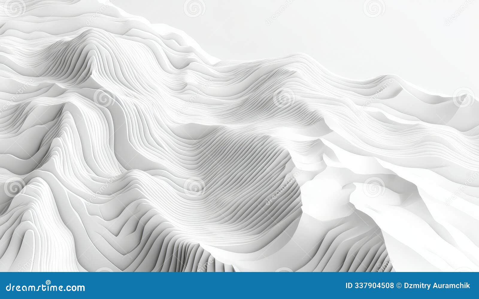 In a Blank Black and White Modern Background, There is an Abstract ...