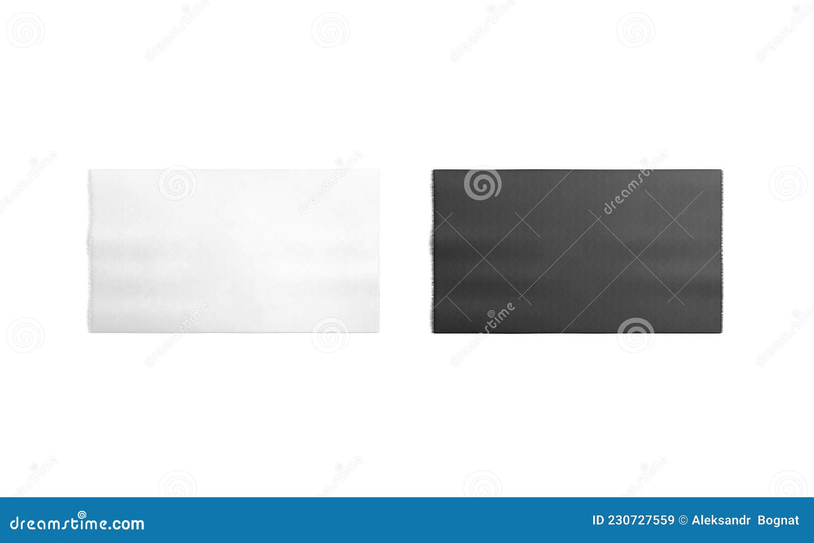 Blank Black and White Rectangle Interior Carpet Mockup, Top View Stock ...