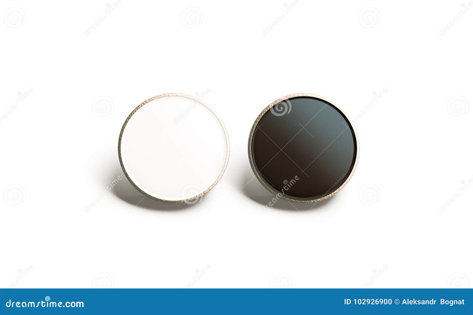 Blank Black and White Round Gold Lapel Badge Mock Up Stock Photo ... Blank Black and White Round Gold Lapel Badge Mock Up Stock Photo ...