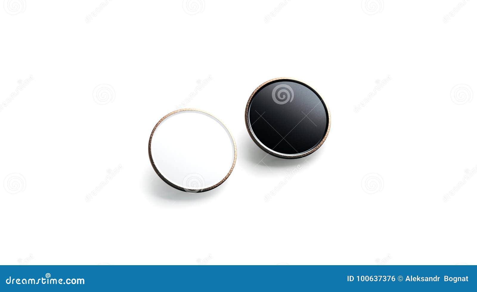 Blank Black and White Round Gold Lapel Badge Mock Up Stock Illustration ... Blank Black and White Round Gold Lapel Badge Mock Up Stock Illustration ...