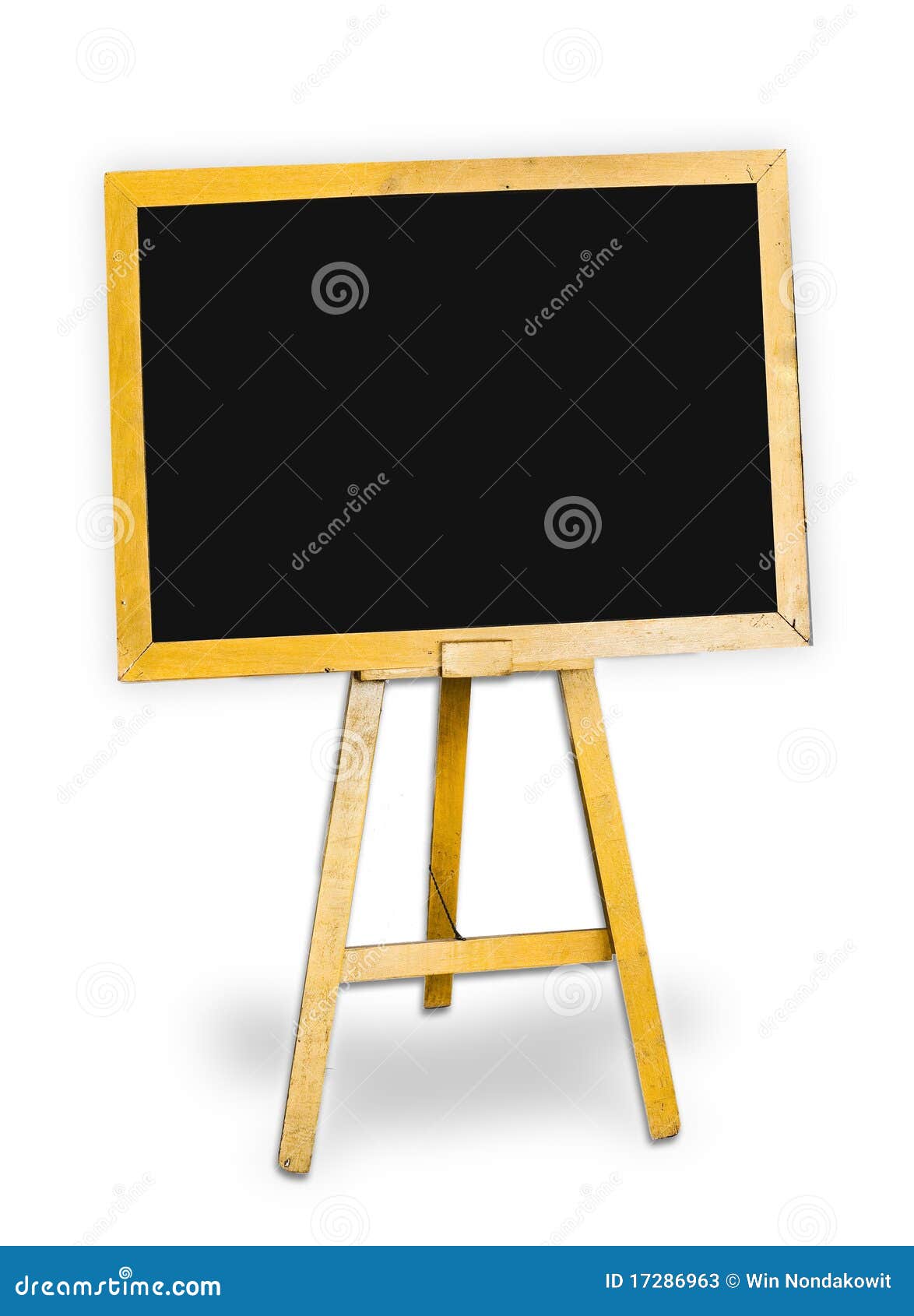 Blank blackboard stock image. Image of dust, yellow, smudge - 17286963