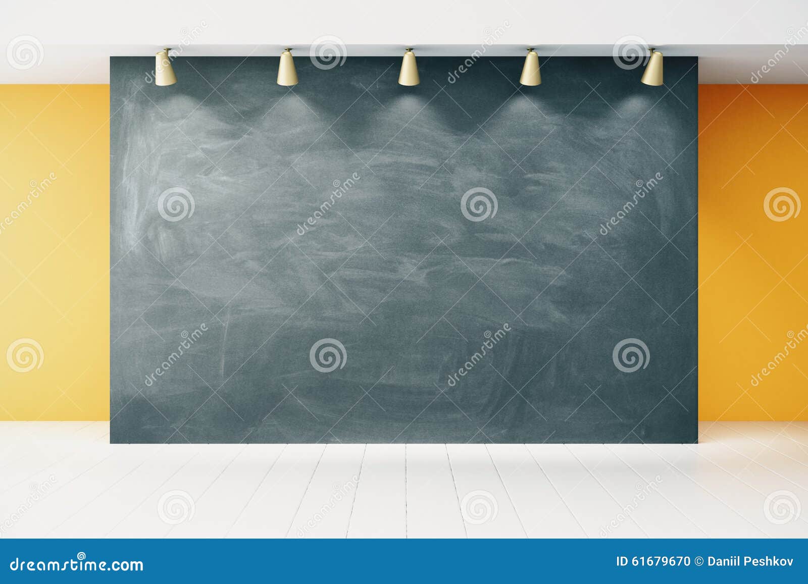 Empty Classroom Of A Primary School From India Royalty-Free Stock ...