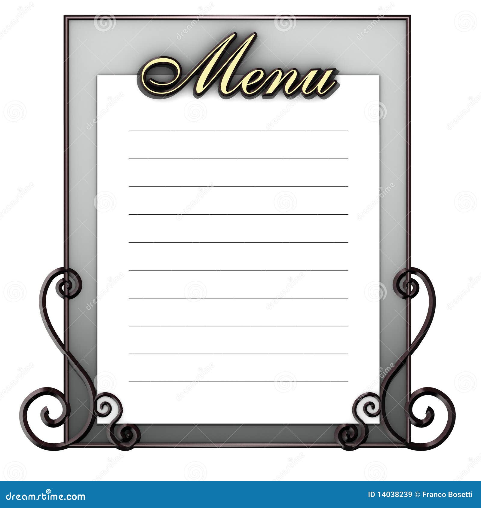Blank blackboard menu stock illustration. Illustration of lunch - 14038239 Blank blackboard menu stock illustration. Illustration of lunch - 14038239