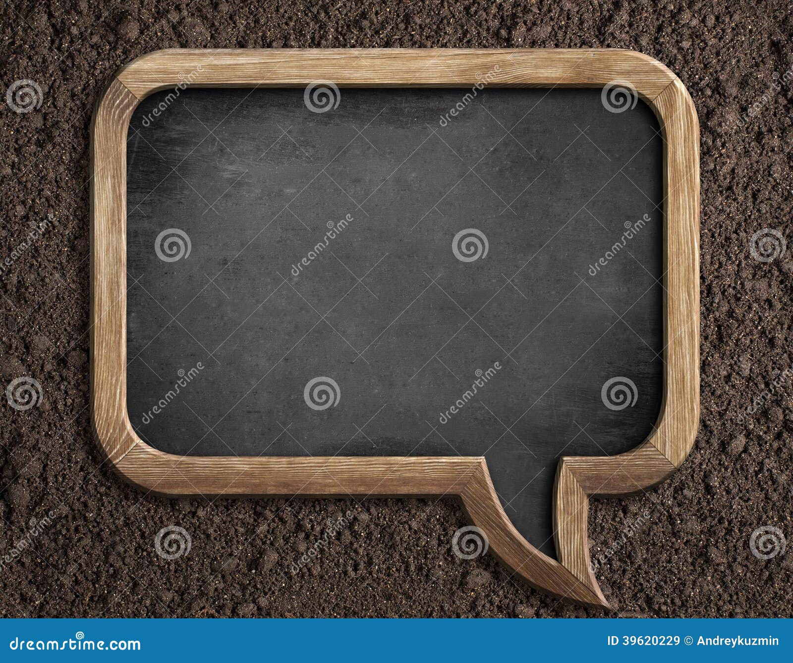Blank Blackboard Vertical With Light Effect Royalty-Free Stock ...