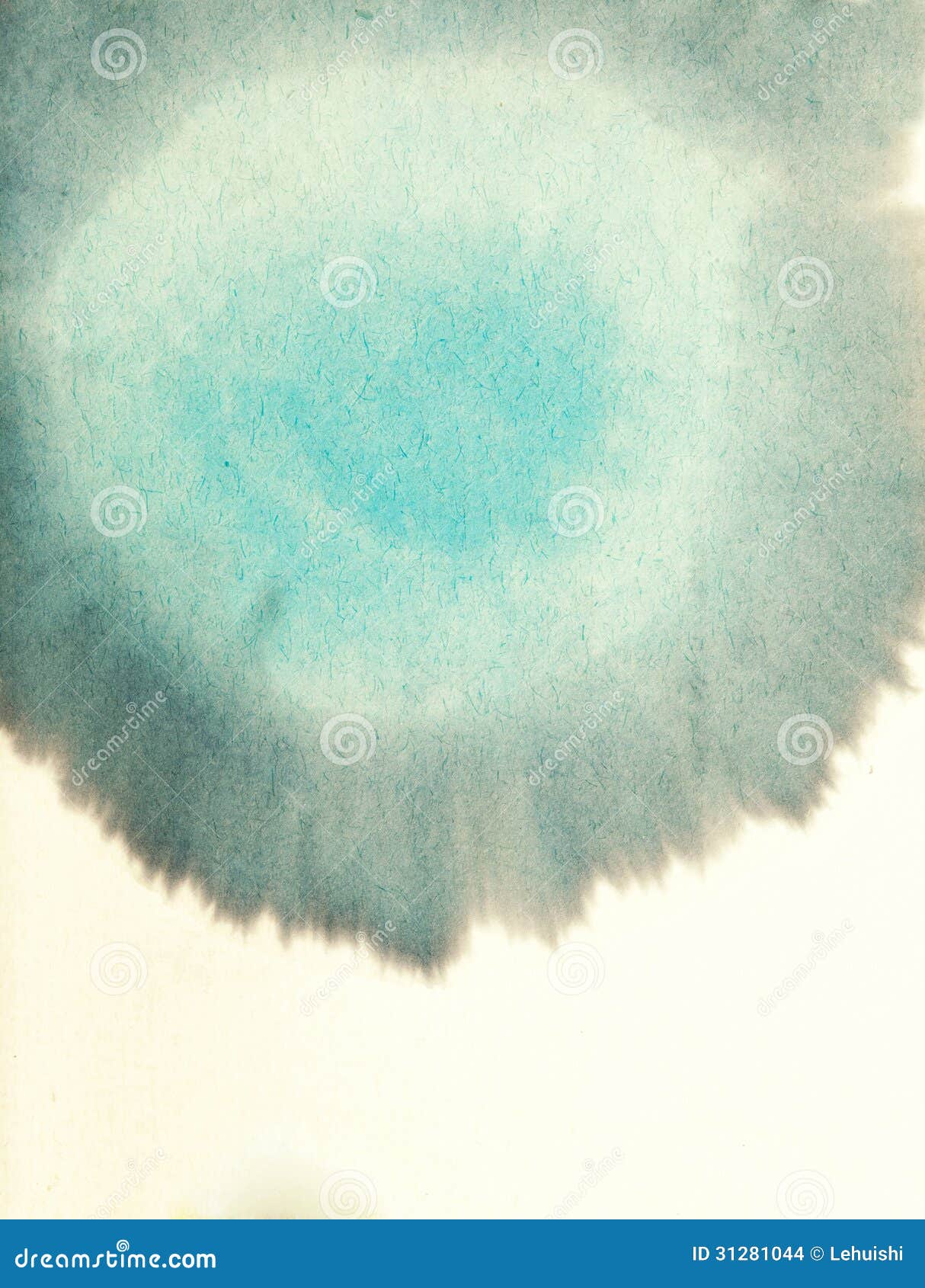 Blank Blue Abstract Watercolor Macro Texture Background. Stock ...