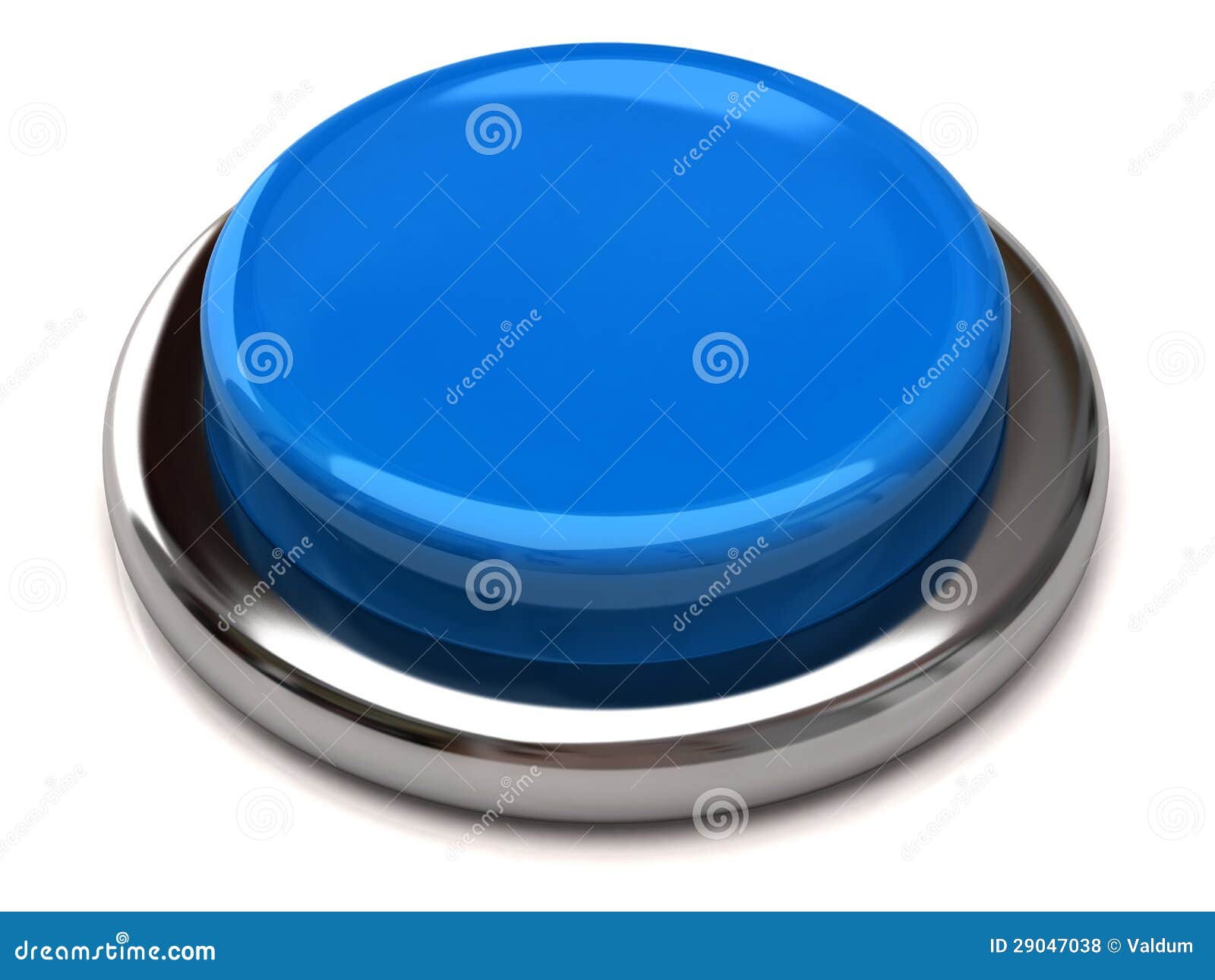 Blank blue button stock illustration. Illustration of gray - 29047038