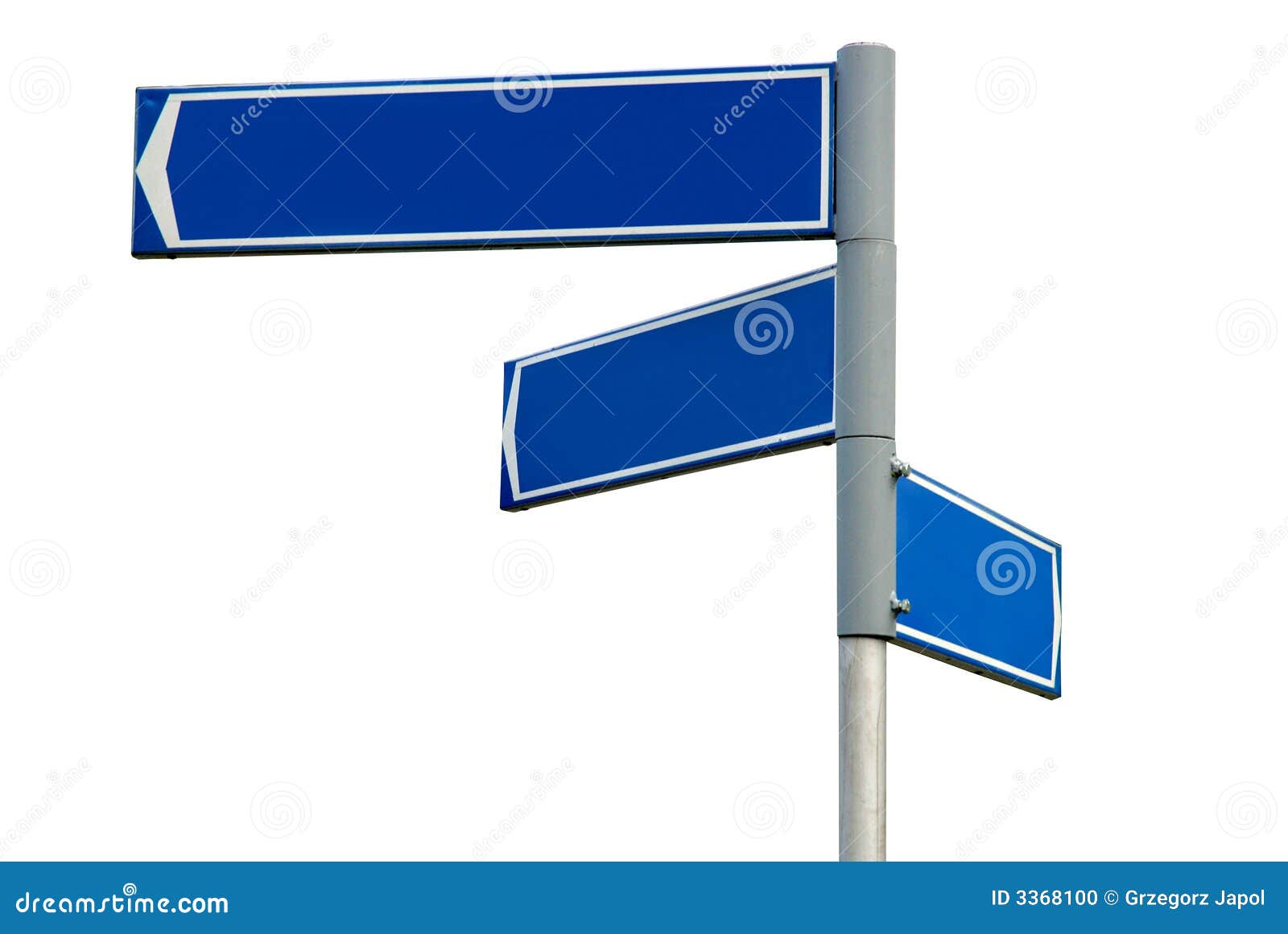 Blue Direction Traffic Sign Which Cannot Be Read As It Is Overgrown By ...