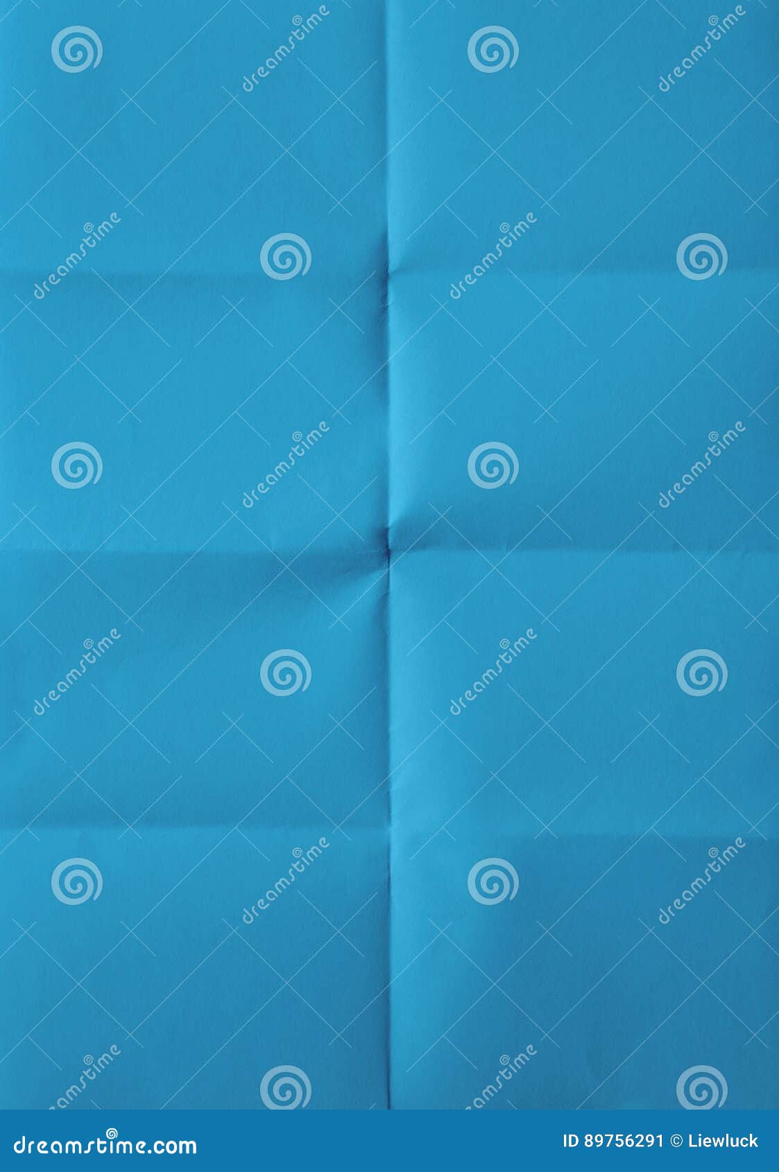 Blank blue paper stock image. Image of piece, sheet, paper - 89756291