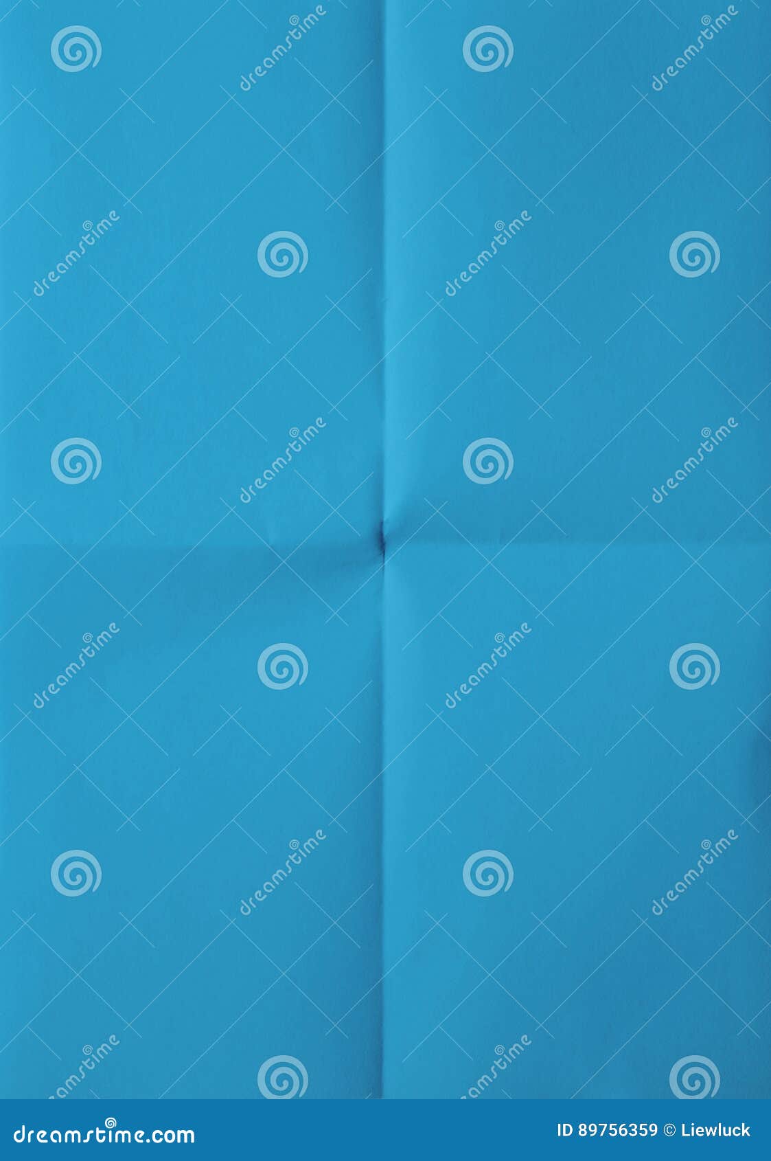 Blank blue paper stock image. Image of space, piece, sheet - 89756359