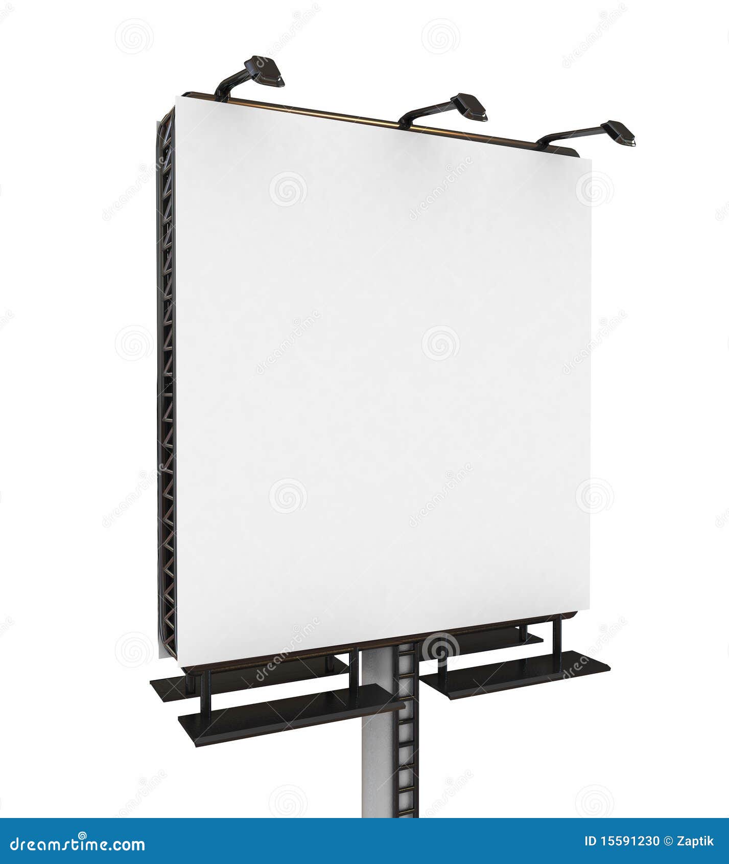 Blank board stock illustration. Illustration of canvas - 15591230