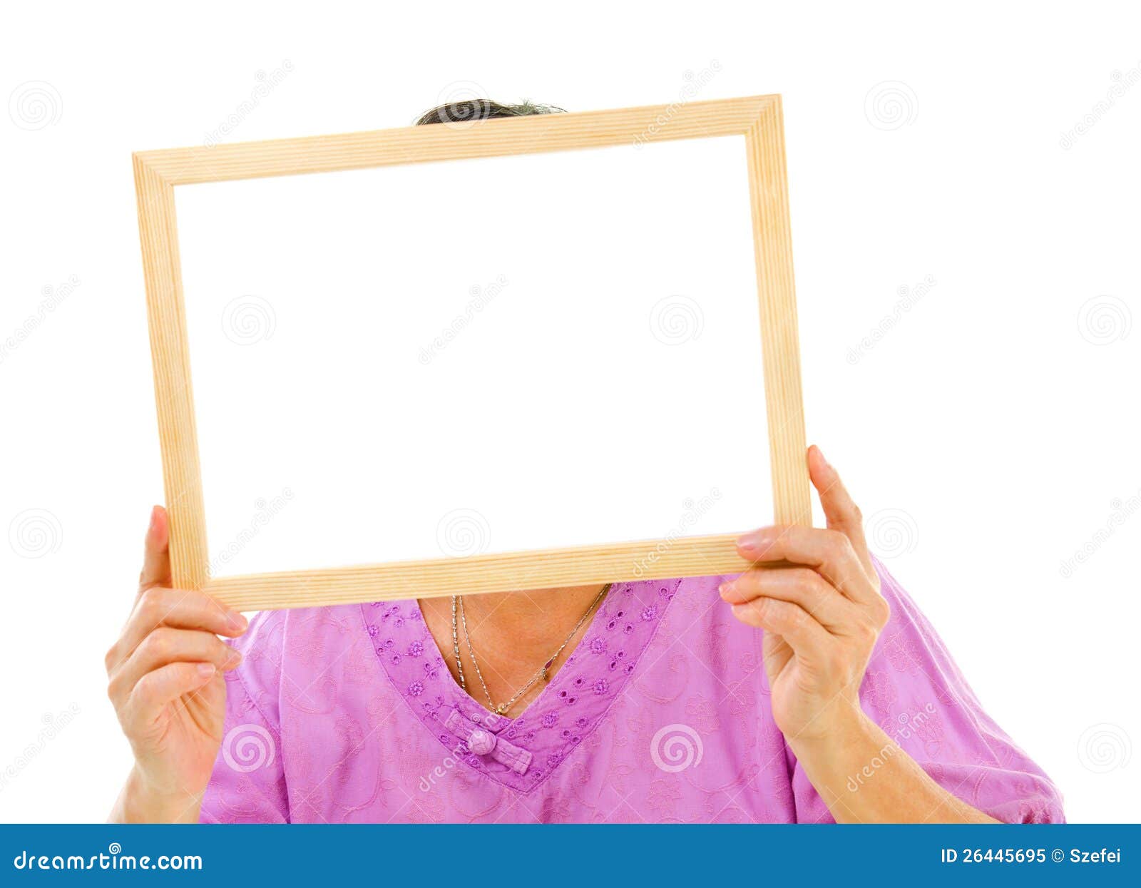 Blank board stock image. Image of female, empty, advertisement - 26445695