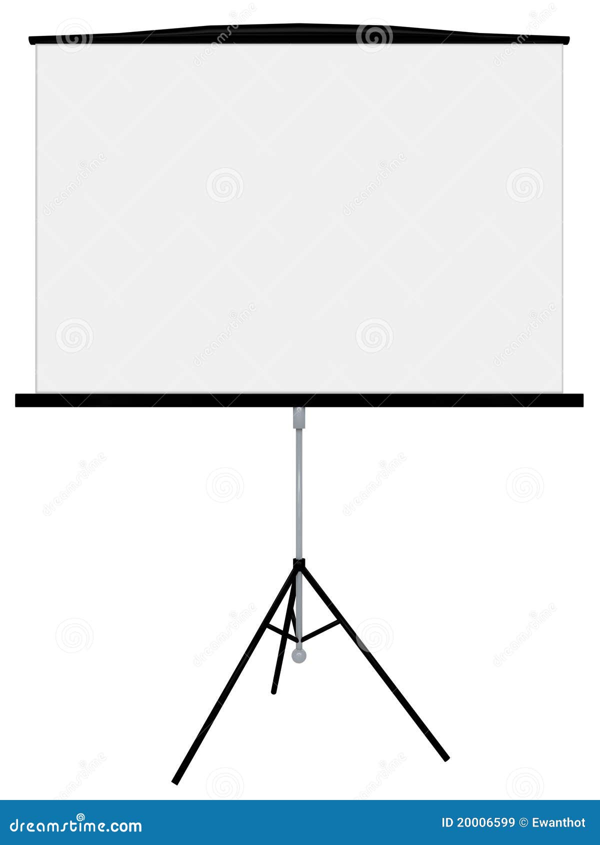 Blank Board for Presentations Stock Illustration - Illustration of ...