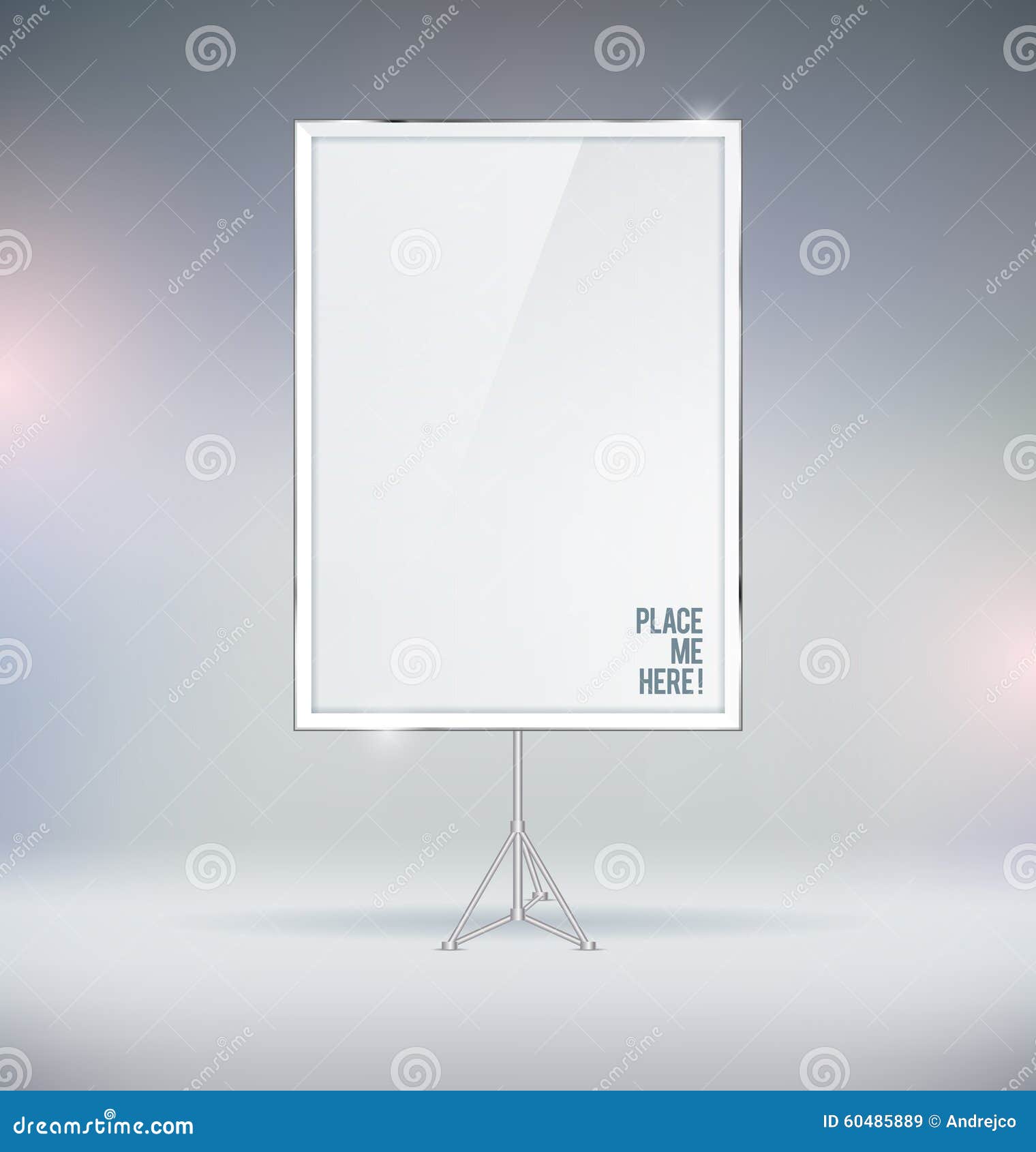 Blank Board stock vector. Illustration of board, gray - 60485889