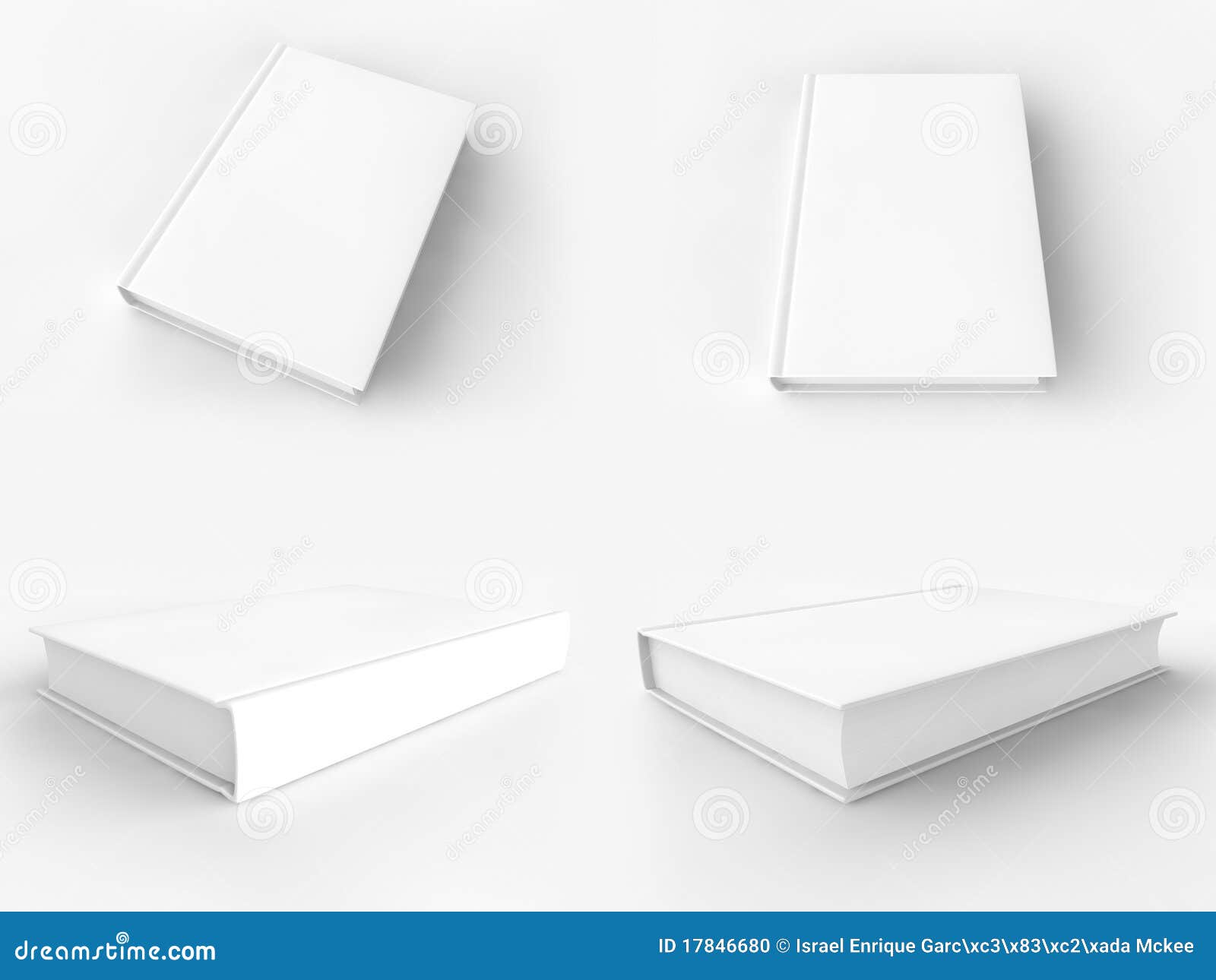 Blank Book stock illustration. Illustration of book, digital - 17846680