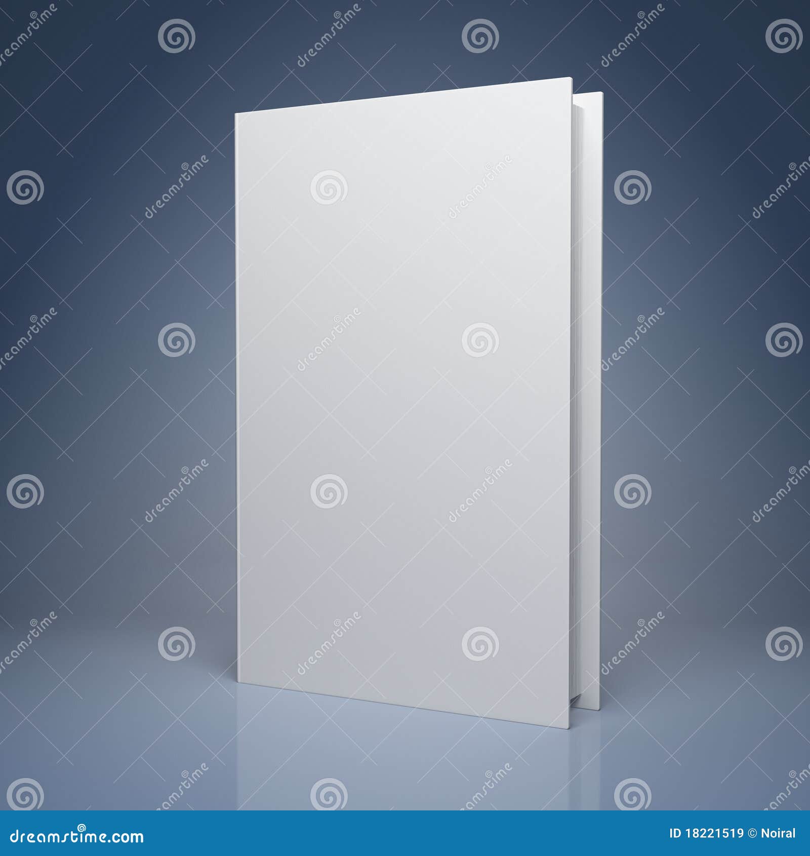 Blank book stock illustration. Illustration of library - 18221519