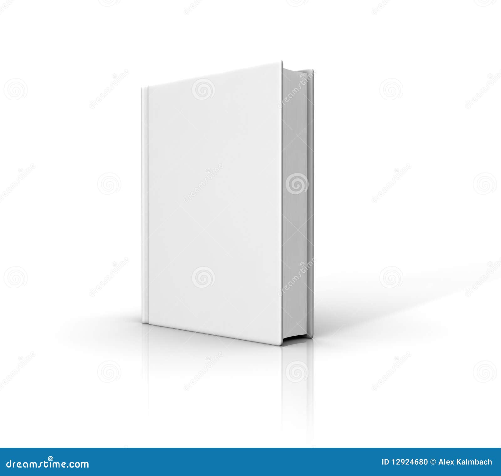 Blank book cover stock illustration. Illustration of literature - 12924680
