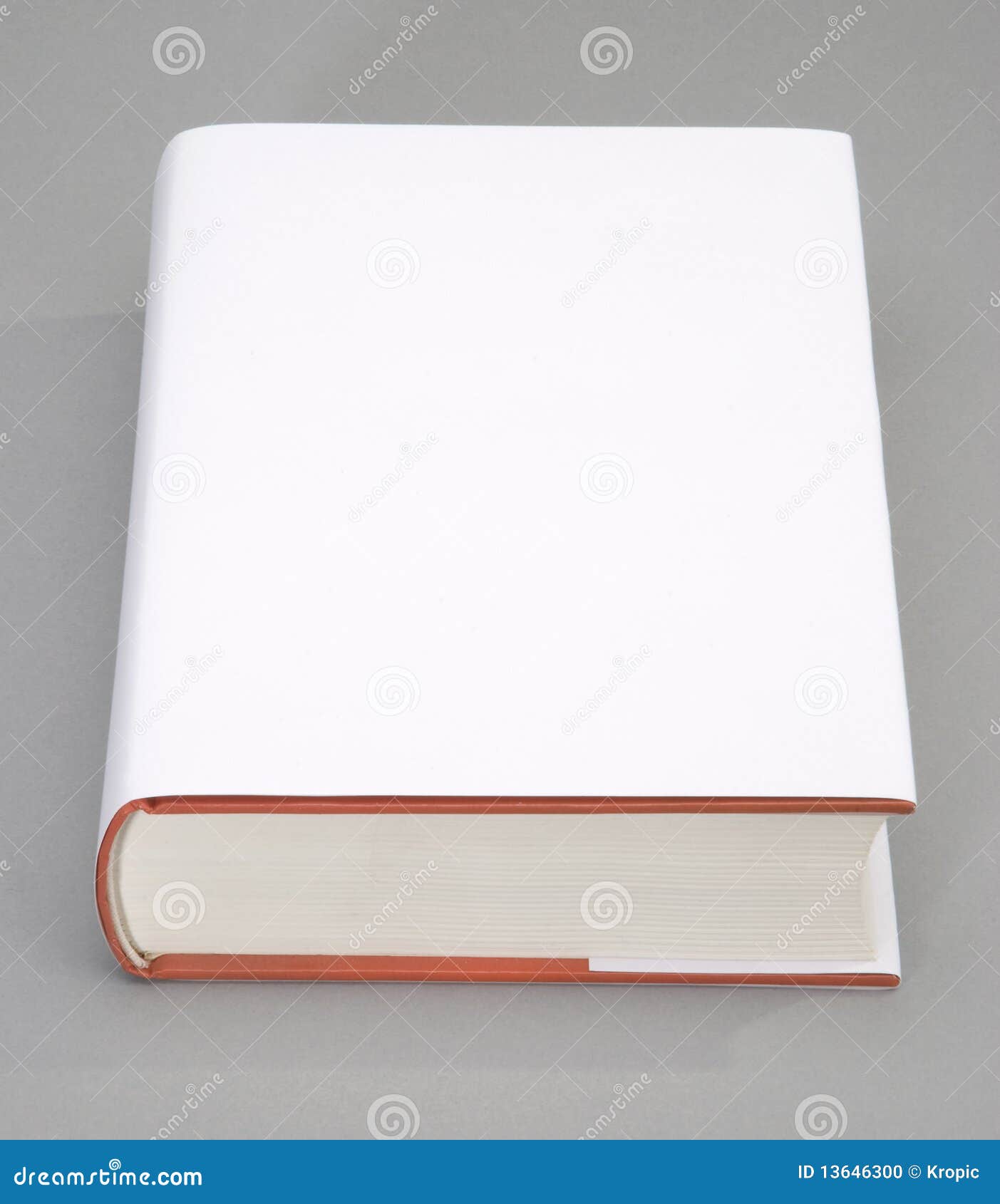 Blank book cover stock photo. Image of single, literature - 13646300