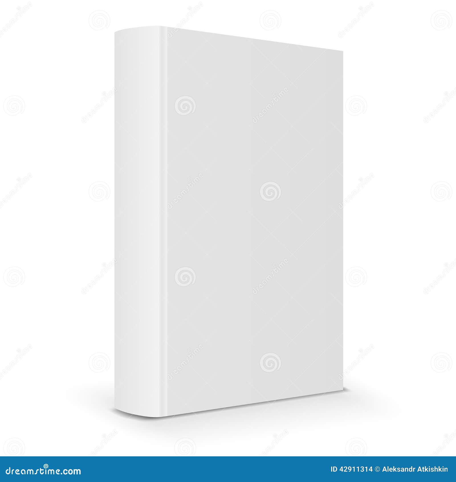 Blank book stock vector. Illustration of novell, document - 42911314