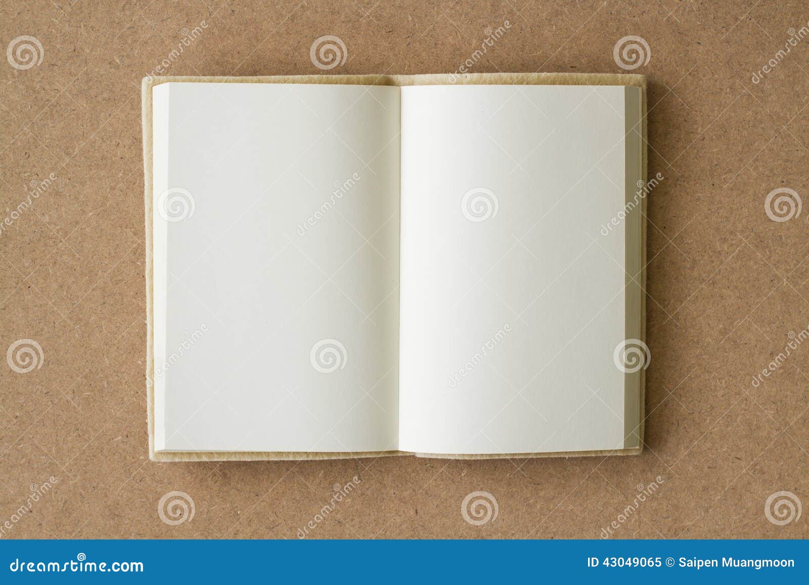 Open book with blank pages stock image. Image of design - 43049065