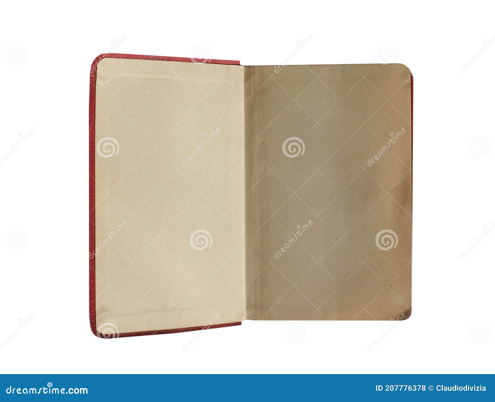 Blank book page stock photo. Image of notebook, stationery - 207776378