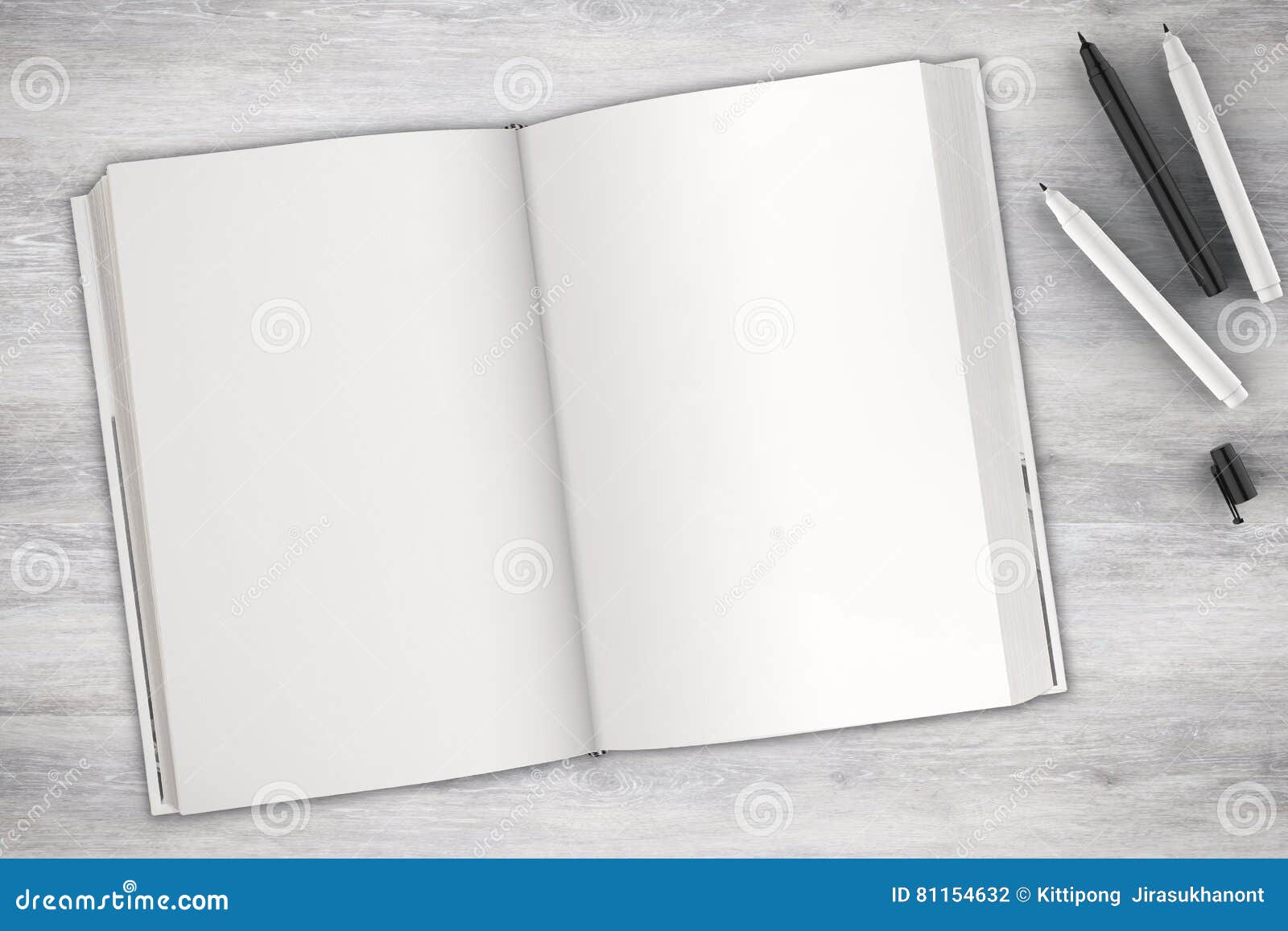 Blank book top view stock photo. Image of blank, pocket - 81154632