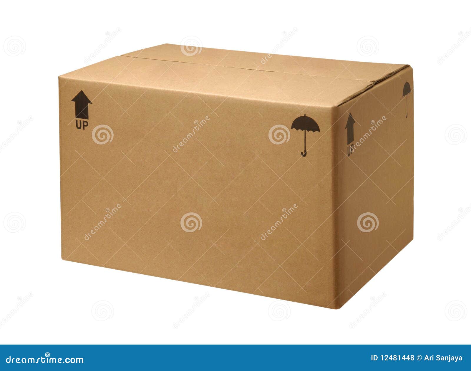 Blank box stock photo. Image of packaging, move, object - 12481448