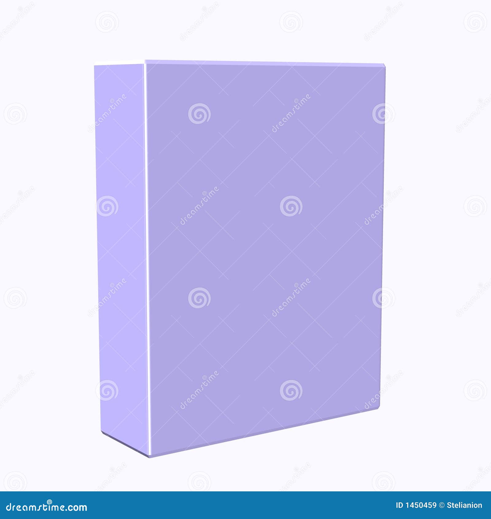 Blank box stock illustration. Illustration of office, front - 1450459