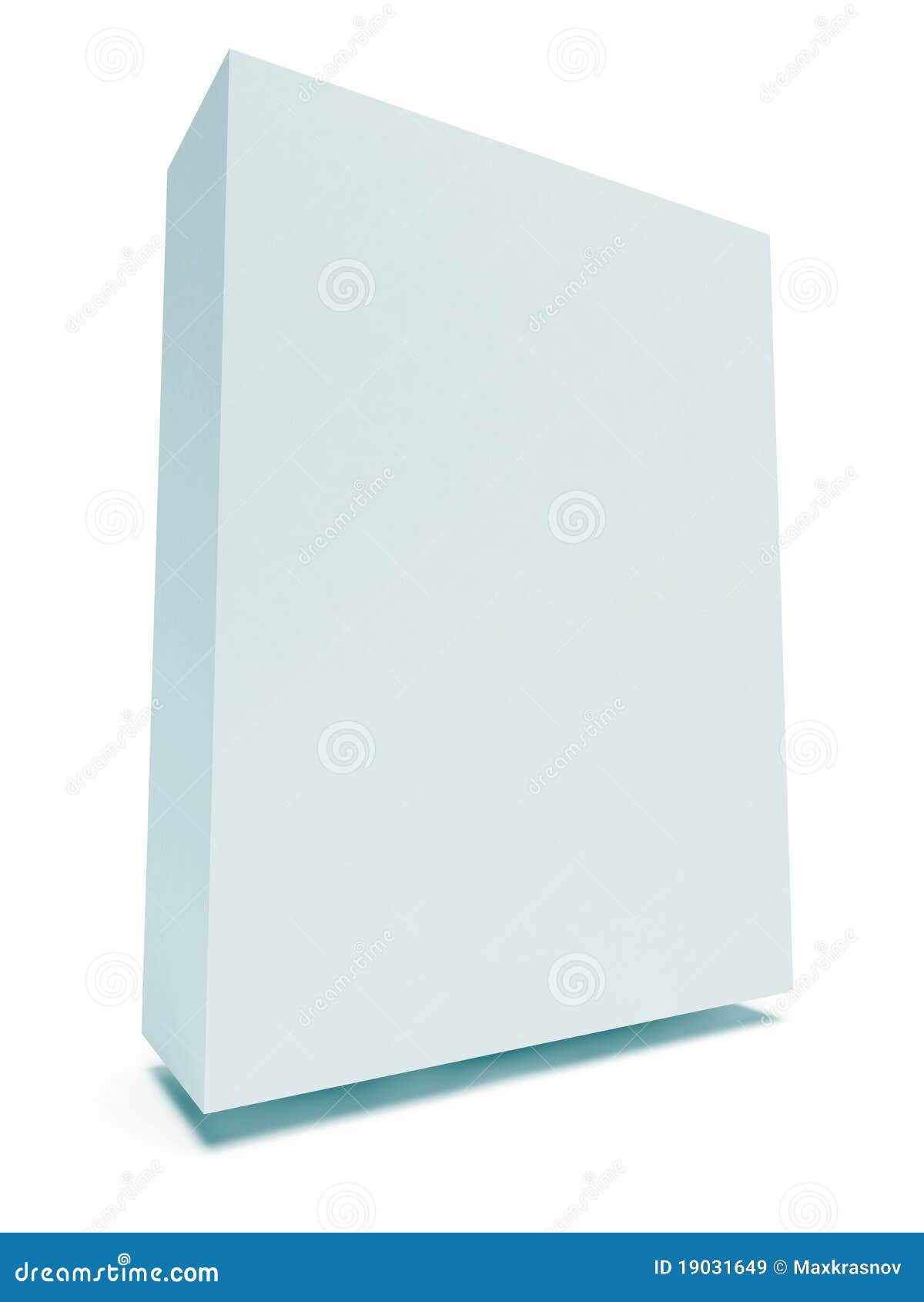Blank Box stock illustration. Illustration of cardboard - 19031649