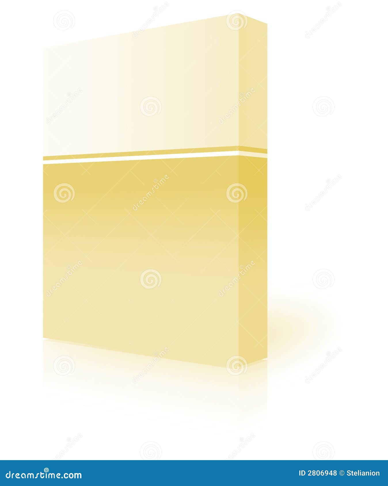 Blank box stock illustration. Illustration of book, business - 2806948