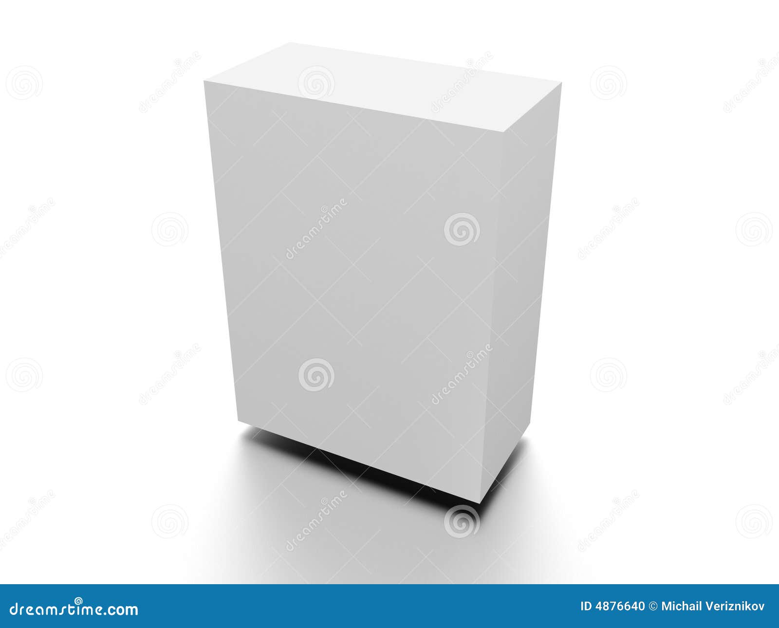 Blank box stock illustration. Illustration of packaging - 4876640