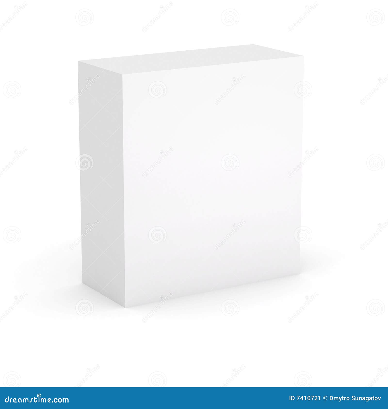 Blank box stock illustration. Illustration of application - 7410721
