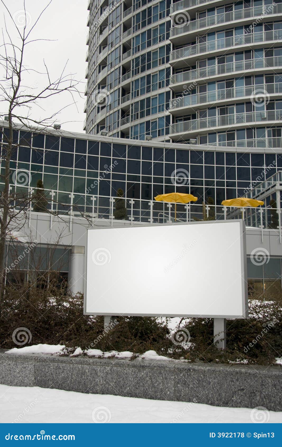 Blank Box Lite Sign stock photo. Image of rectangle, white - 3922178