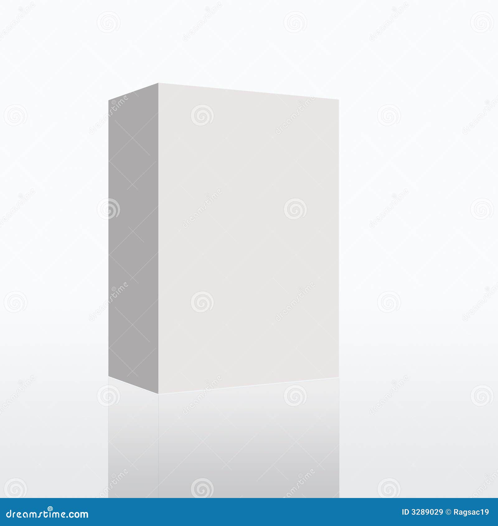 Blank Box White Royalty Free Stock Images - Image: 3289029