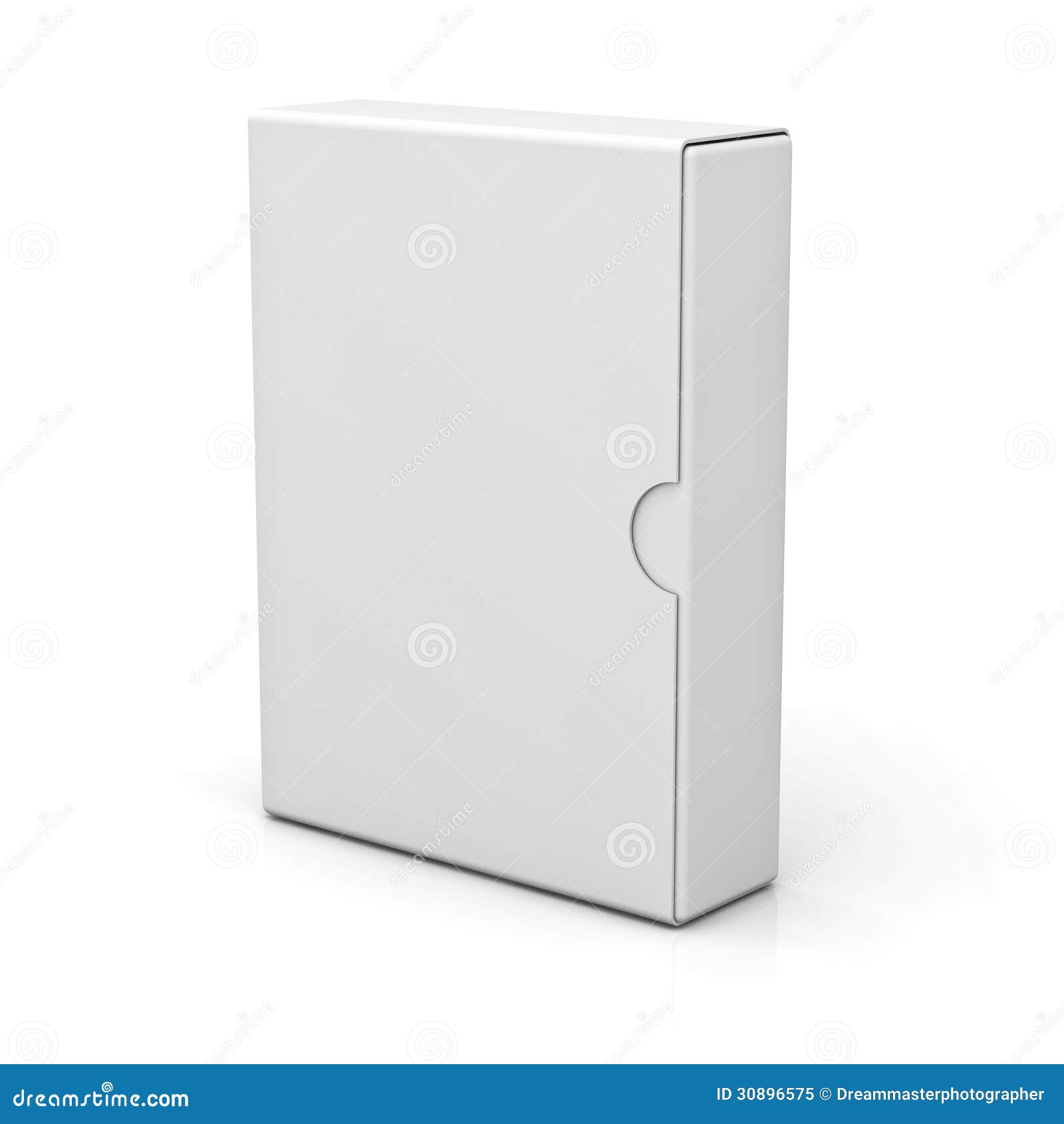 Blank Box stock illustration. Illustration of customized - 30896575