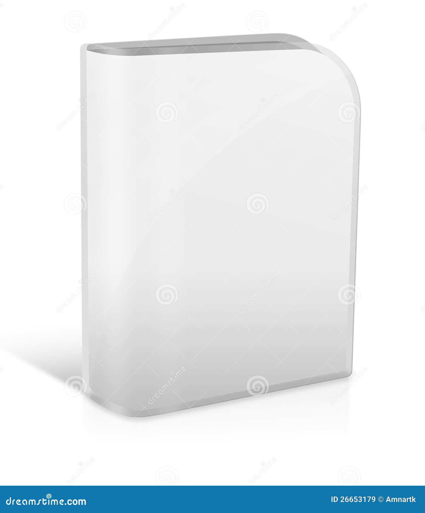 Blank Box with white cover stock image. Image of magazine - 26653179