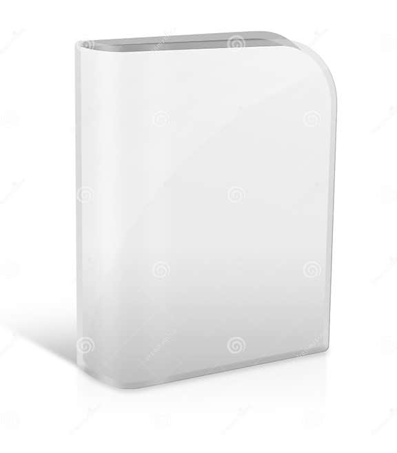 Blank Box with white cover stock image. Image of magazine - 26653179