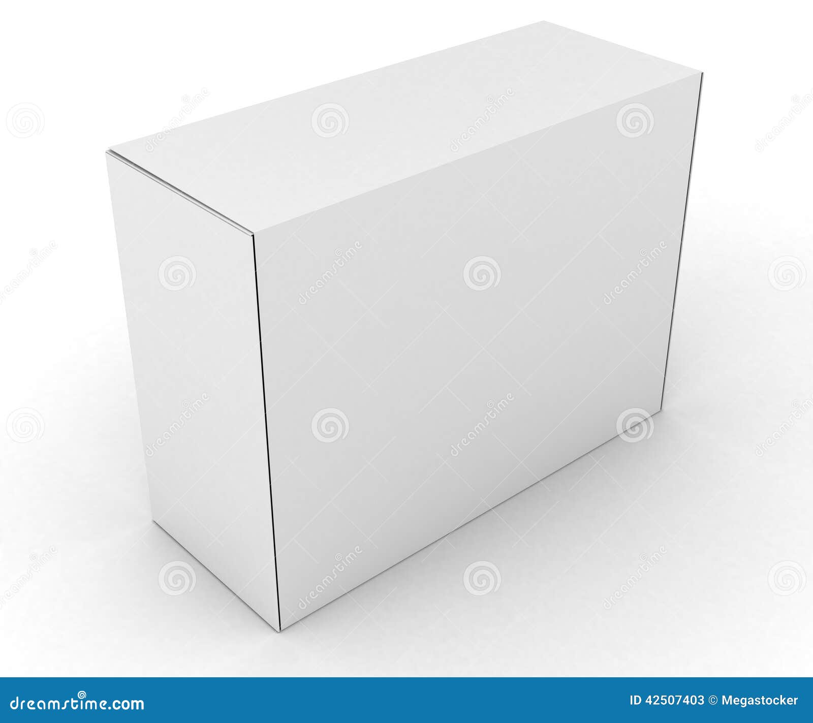Blank boxes on white stock illustration. Illustration of package - 42507403